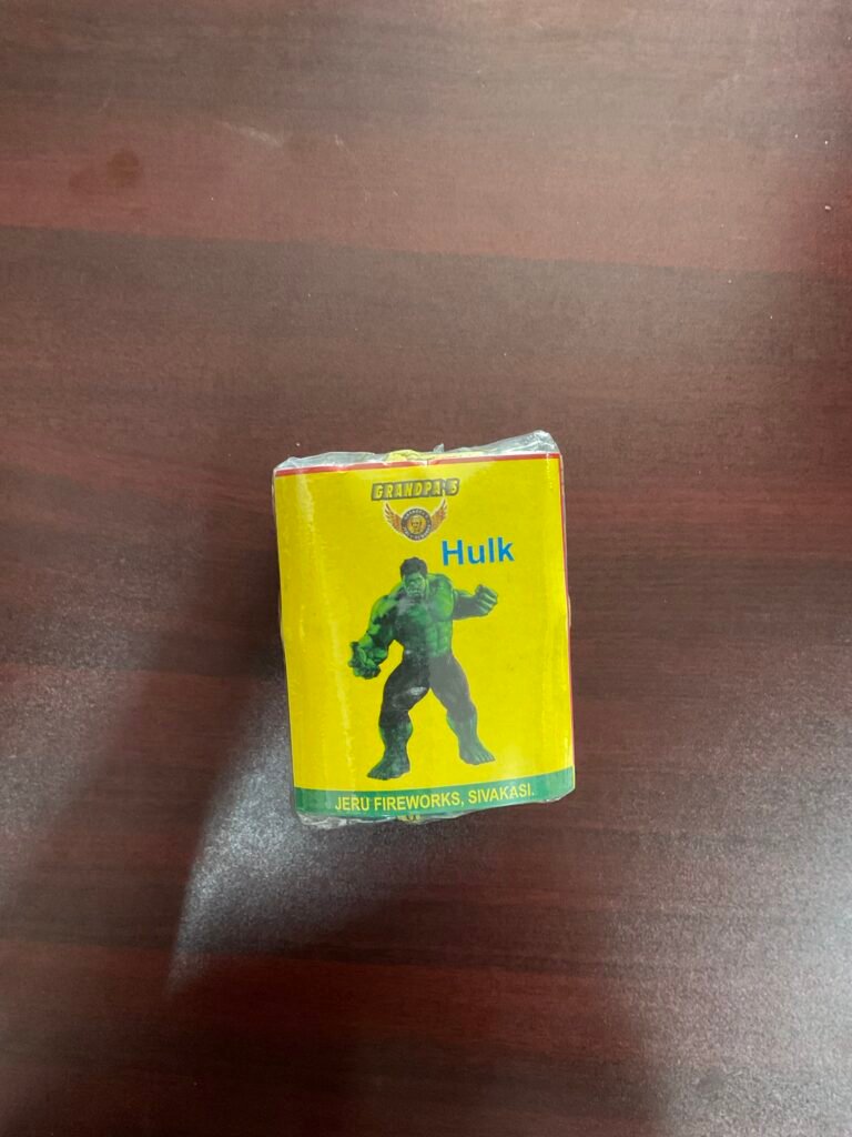 4" HULK CRACKERS - parvathipyrotech.com